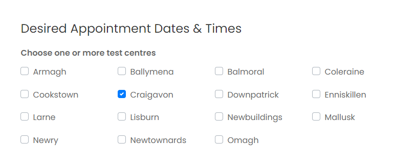 Craigavon MOT Cancellations: Book an MOT Today - MOT Hub